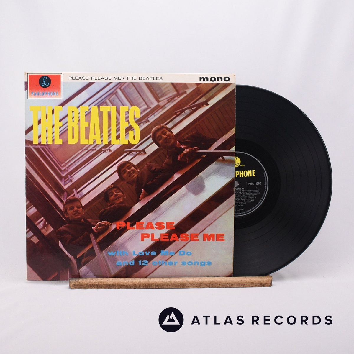 The Beatles Please Please Me LP Vinyl Record EX/EX – Atlas Records