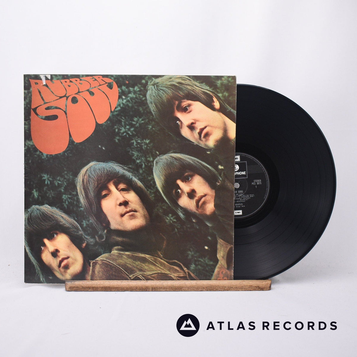 The Beatles Rubber Soul LP Vinyl Record VG+/EX – Atlas Records