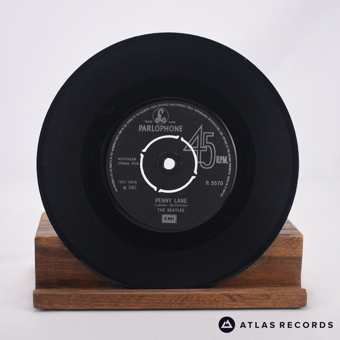 The Beatles Strawberry Fields Forever 7" Vinyl VG+/VG – Atlas Records