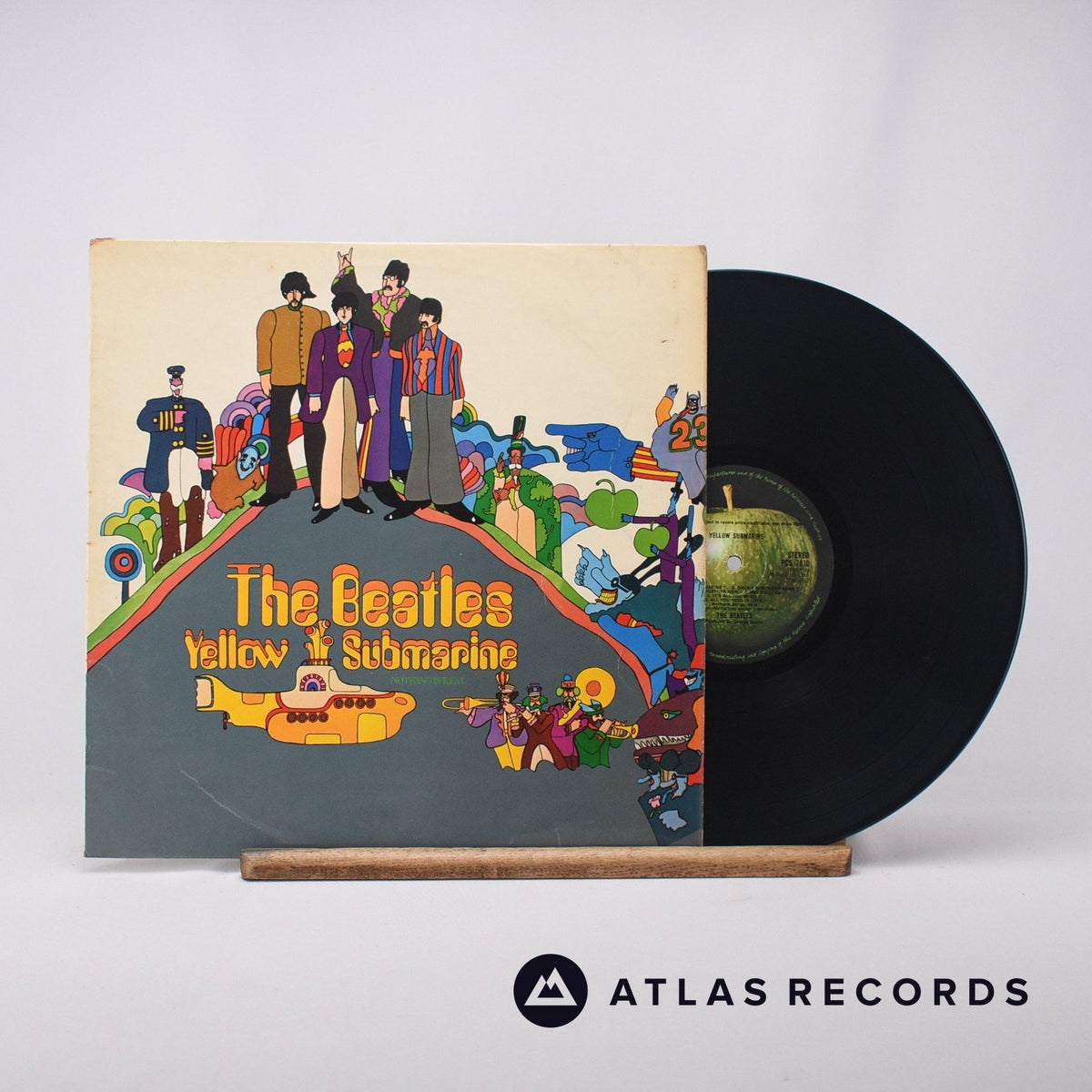 The Beatles Yellow Submarine LP Vinyl Record VG/EX – Atlas Records