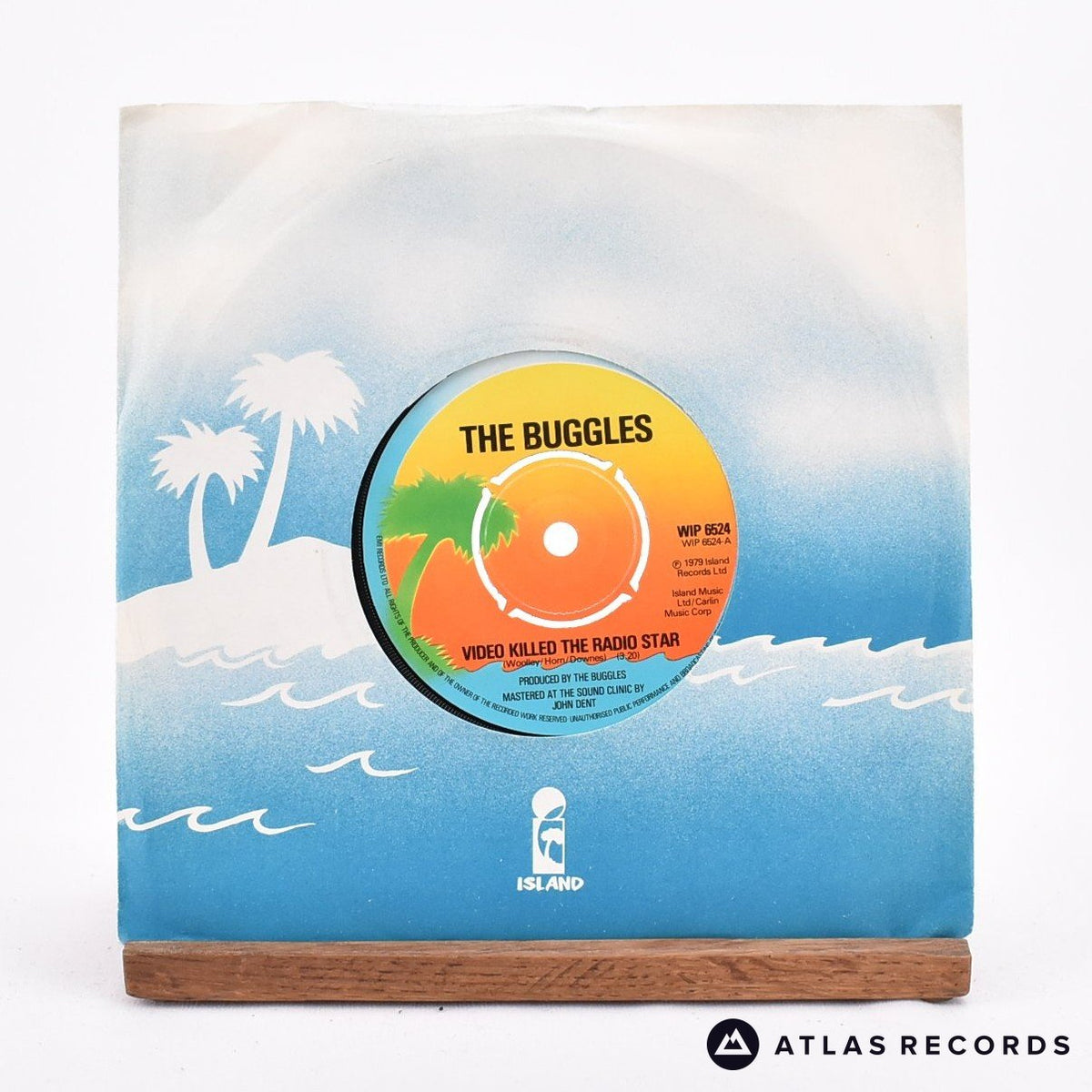 The Buggles Video Killed The Radio Star 7" Vinyl EX/VG+ – Atlas Records