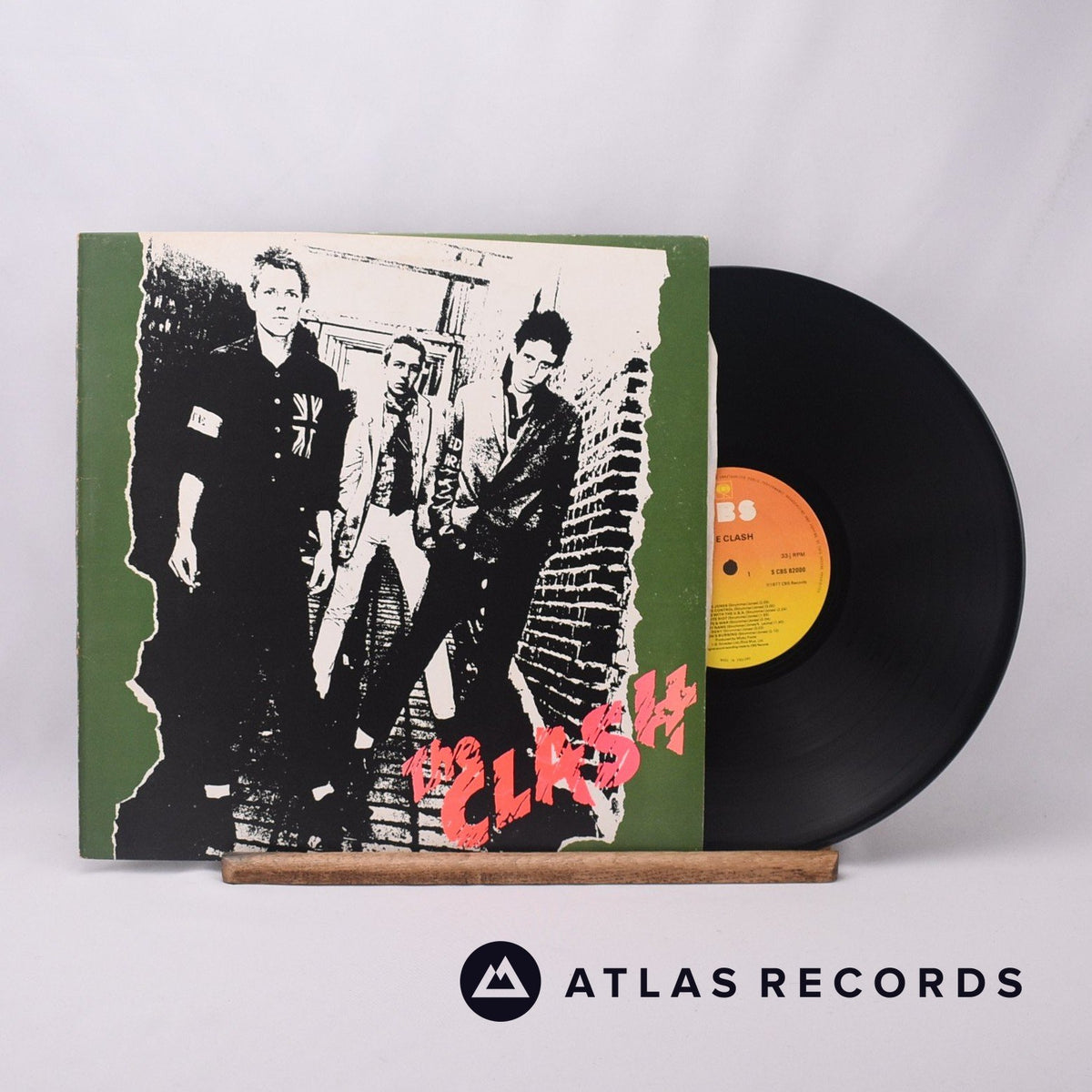 The Clash The Clash LP Vinyl Record VG+/EX – Atlas Records