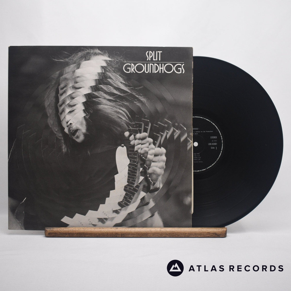 The Groundhogs Split LP Vinyl Record VG+/EX – Atlas Records