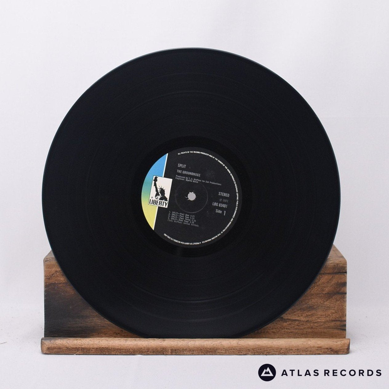 The Groundhogs Split LP Vinyl Record VG+/VG+ – Atlas Records