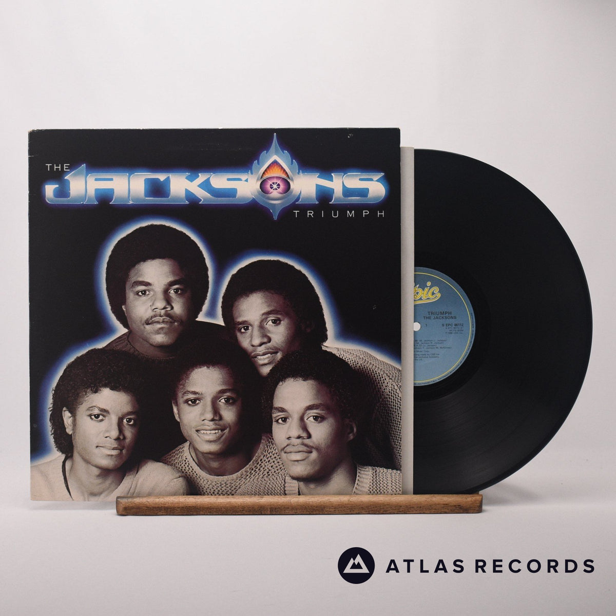 The Jacksons Triumph LP Vinyl Record EX/EX – Atlas Records
