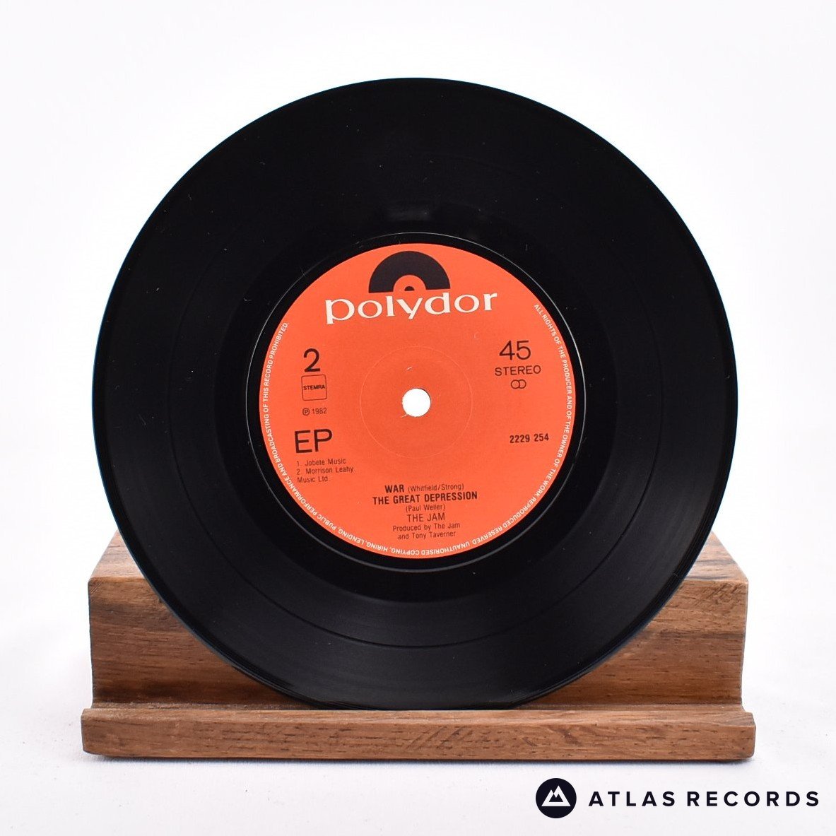 The Jam Just Who Is The 5 O'Clock Hero 7" EP Vinyl EX/EX – Atlas Records