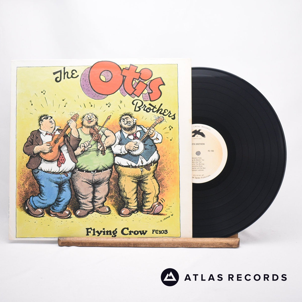 The Otis Brothers The Otis Brothers LP Vinyl Record EX/EX – Atlas Records