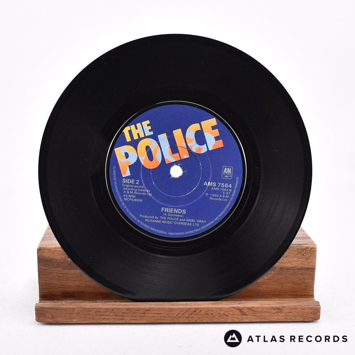 The Police Don't Stand So Close To Me 7" Vinyl Record VG/EX – Atlas Records