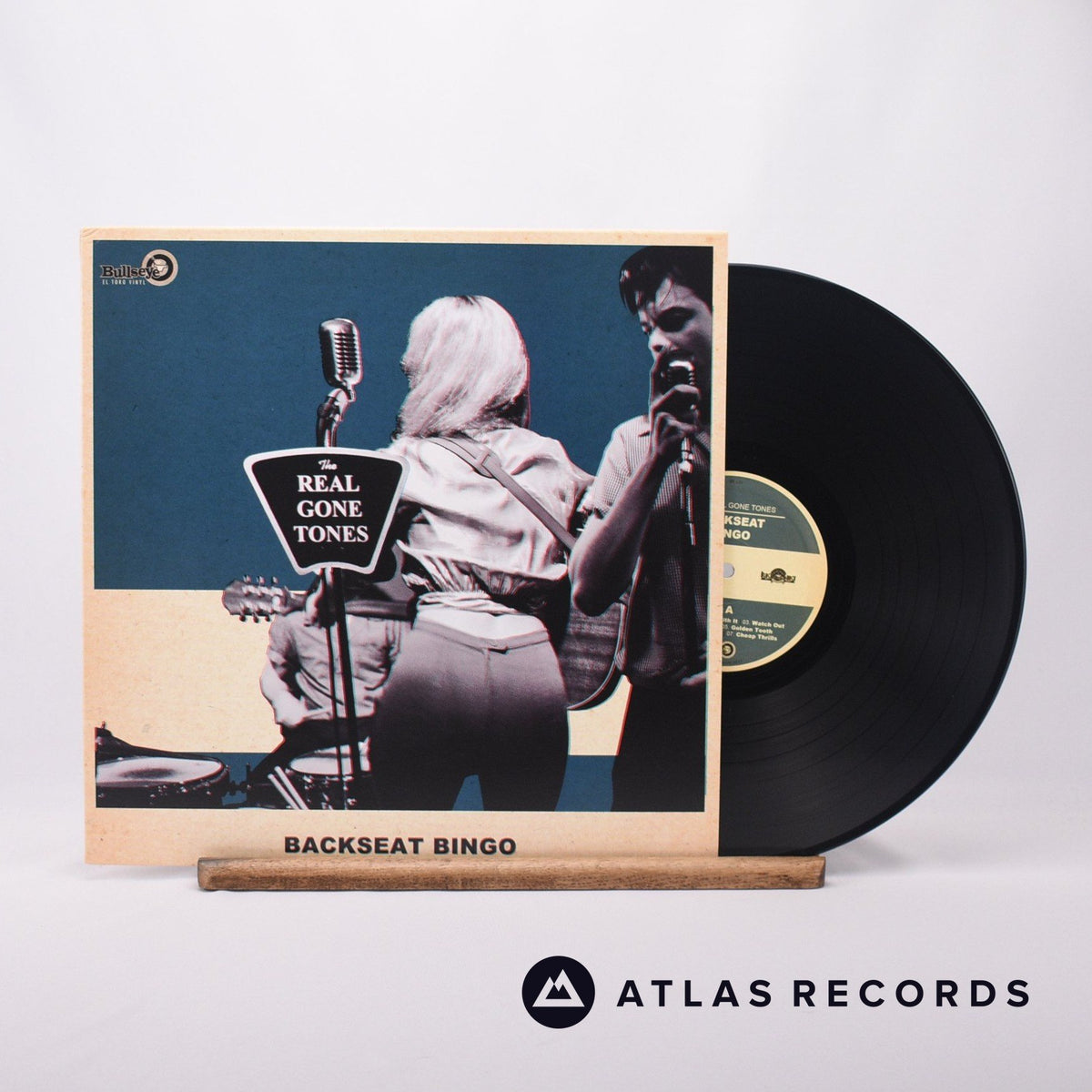 The Real Gone Tones Backseat Bingo LP Vinyl Record EX/EX – Atlas Records