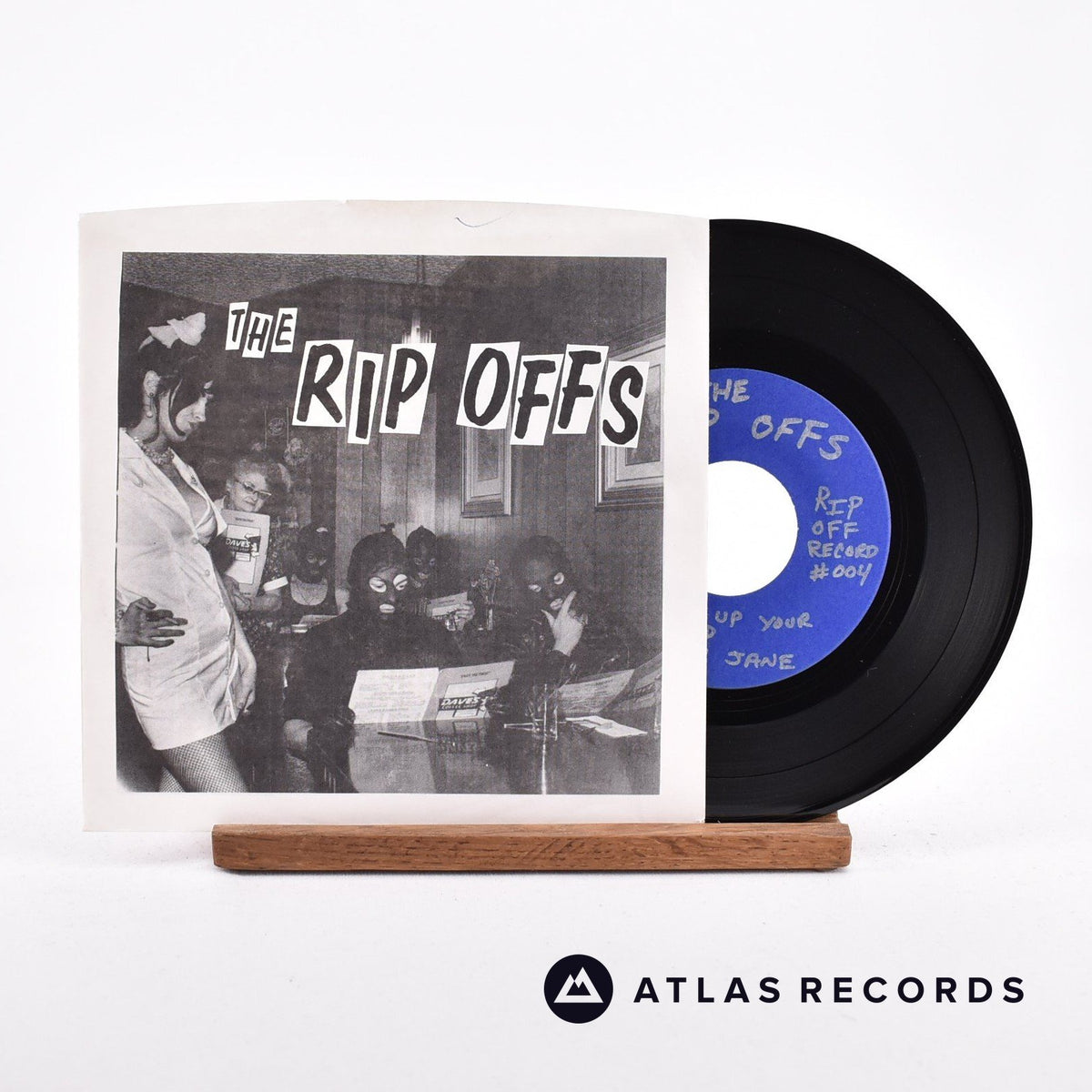 The Rip Offs Make Up Your Mind 7" Vinyl Record VG+/EX – Atlas Records