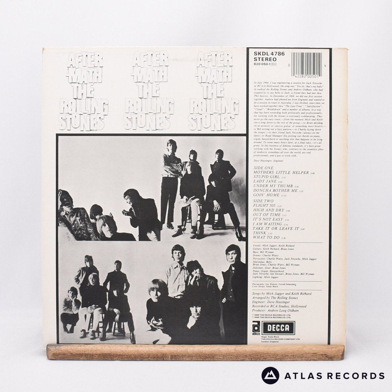 The Rolling Stones Aftermath LP Vinyl Record EX/NM – Atlas Records