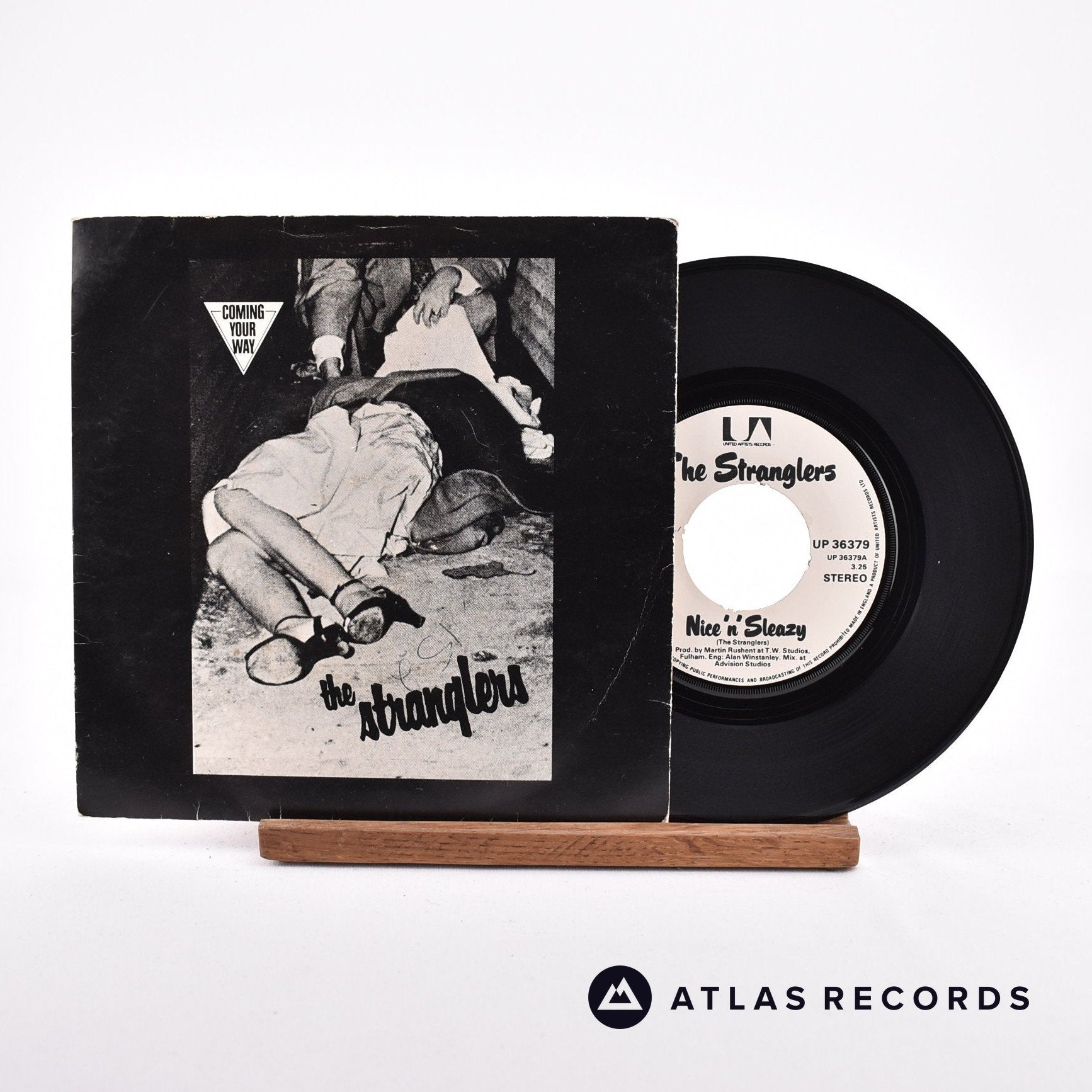 The Stranglers Nice 'N' Sleazy 7" Vinyl Record VG/VG+ – Atlas Records