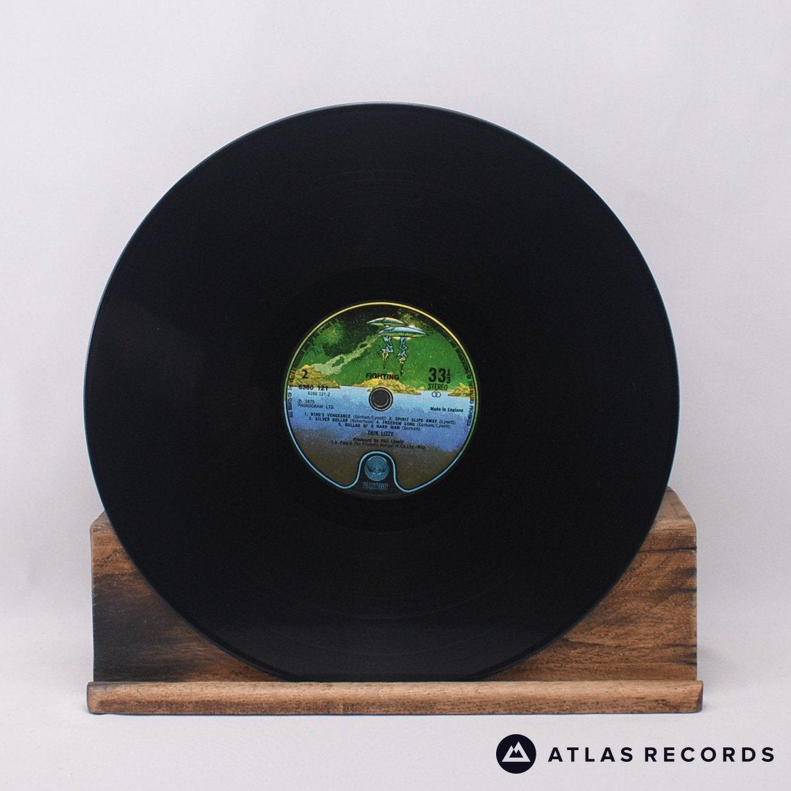 Thin Lizzy Fighting LP Vinyl Record EX/EX – Atlas Records