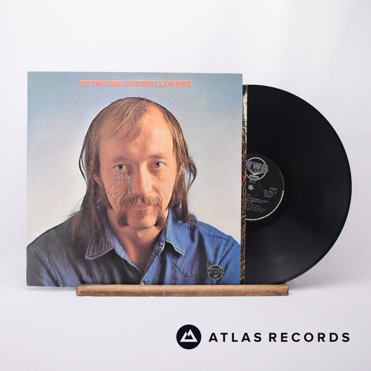 Tony McPhee The Two Sides Of Tony McPhee LP Vinyl EX/EX – Atlas Records