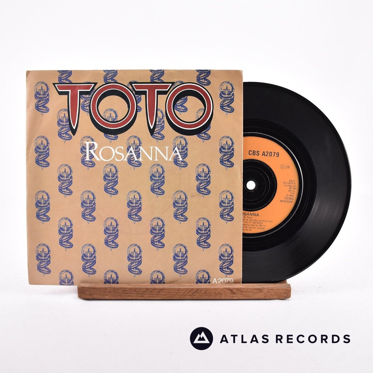 Toto Rosanna 7" Vinyl Record VG+/EX – Atlas Records
