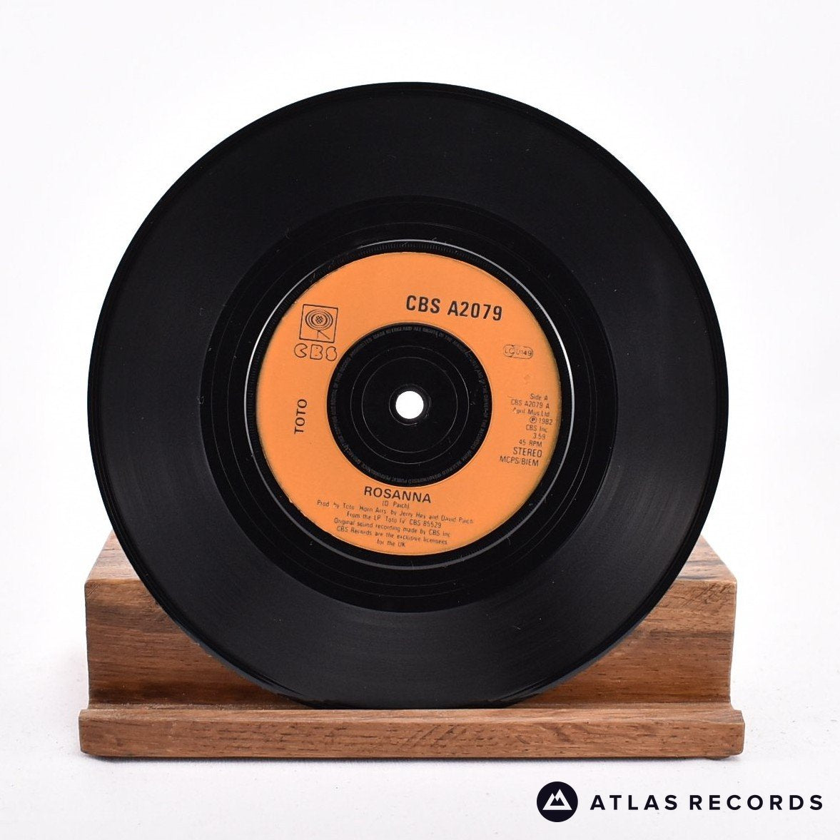Toto Rosanna 7" Vinyl Record VG+/EX – Atlas Records