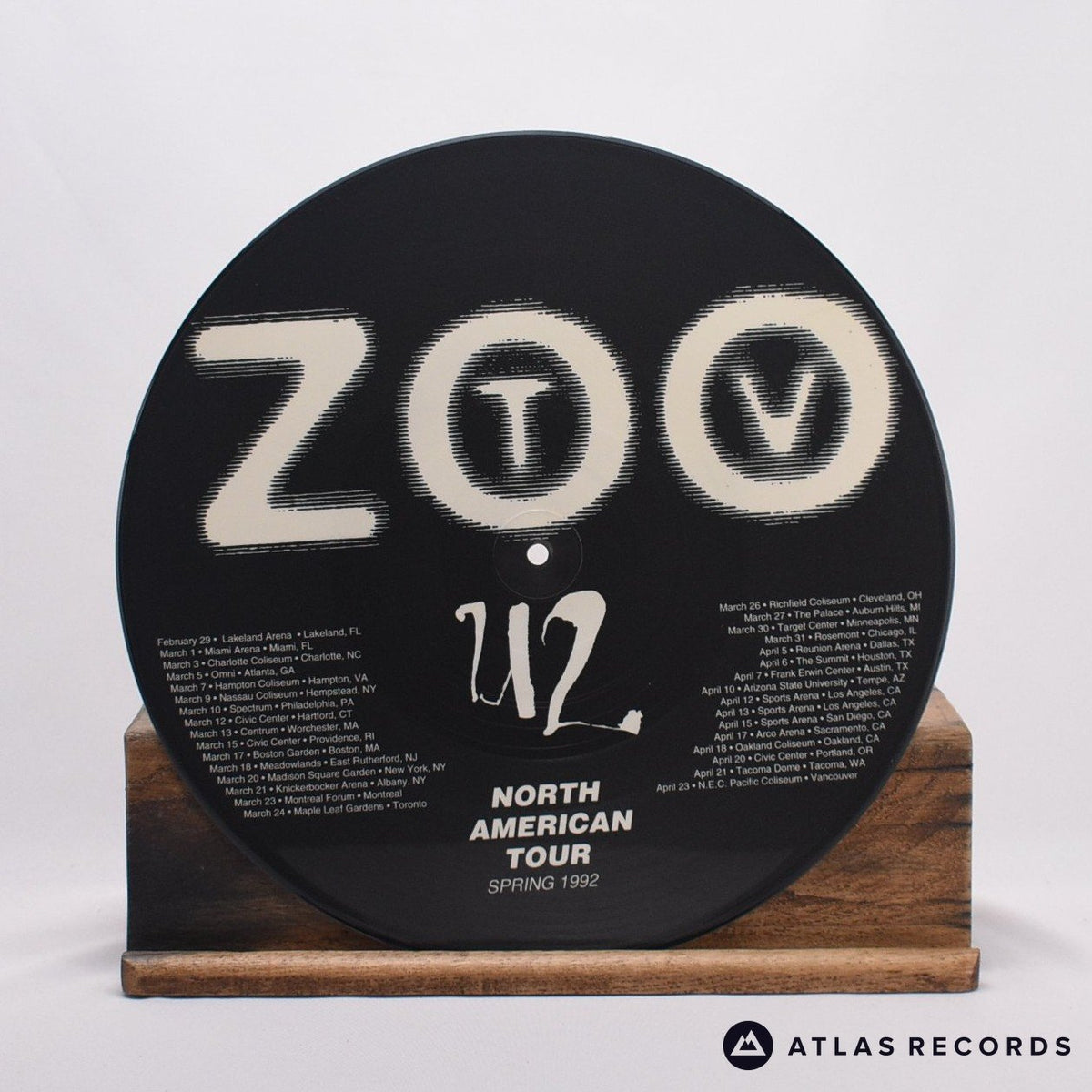 U2 Zoo Station 12" Vinyl Record – Atlas Records