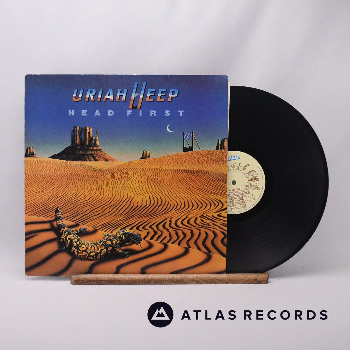 Uriah Heep Head First LP Vinyl Record VG+/EX – Atlas Records