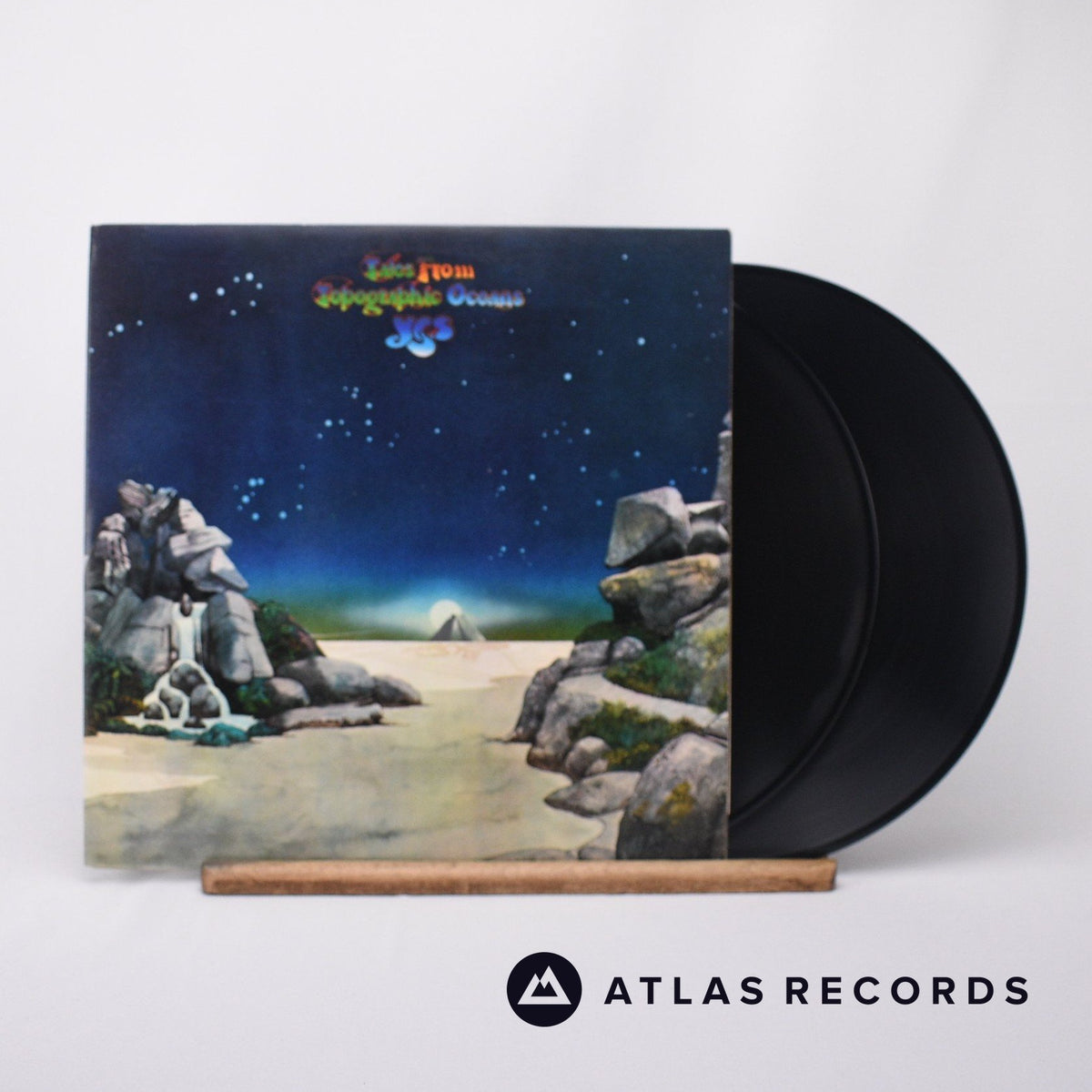 Yes Tales From Topographic Oceans Double LP Vinyl EX/VG+ – Atlas Records