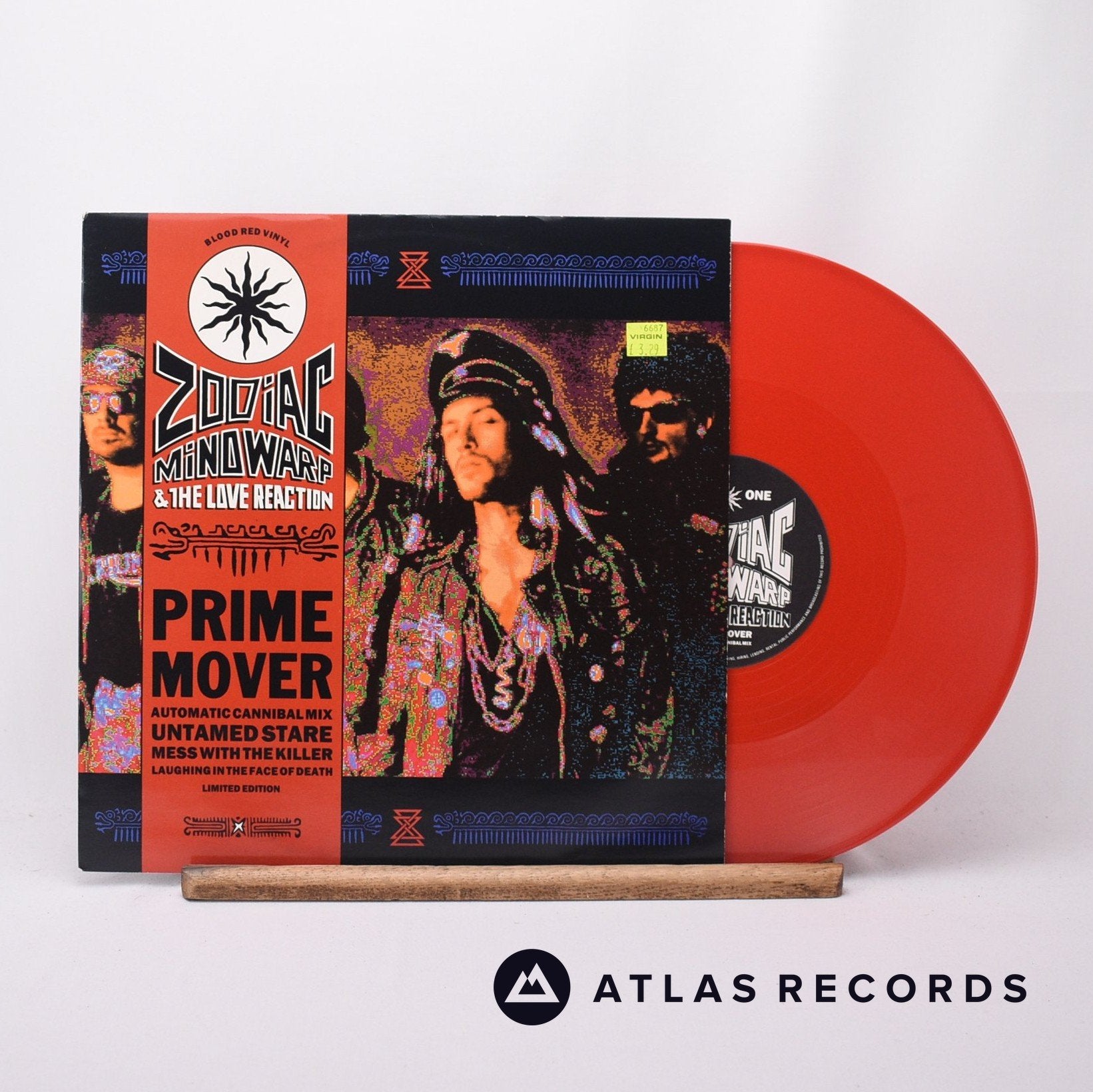 Zodiac Mindwarp And The Love Reaction Prime Mover 12" Vinyl EX/VG+ ...