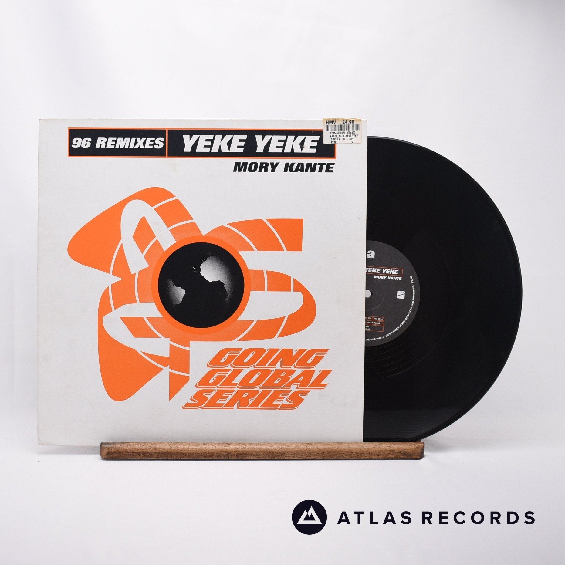 Mory Kanté - Yeke Yeke - 12" Vinyl Record - VG+/VG+ – Atlas Records