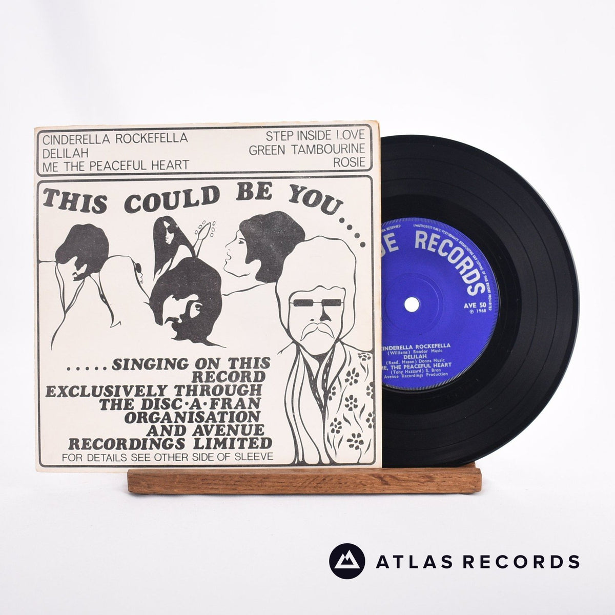 The Clive Allan Orchestra And Singers Cinderella Rockefella 7" Vinyl EX ...